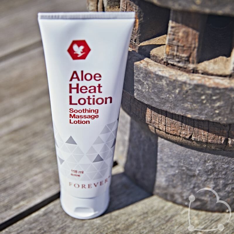 Aloe Heat Lotion Forever Living - Loção de aloe vera para massagem de ...